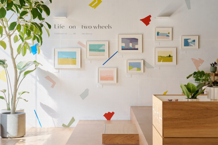 イラストレーター坂内拓さんの連載原画展「Life on two wheels -Exhibition vol.1 Taku Bannai-」が ...